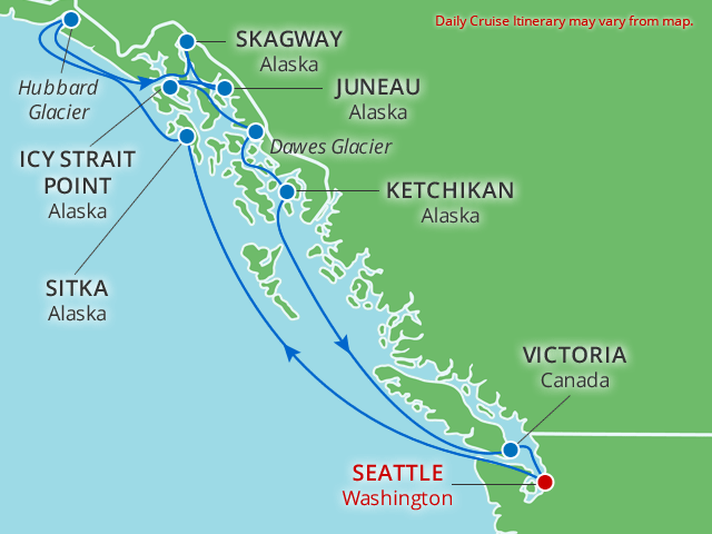 13 Day Ultimate Alaska Passage with Radisson Seattle on WMPH Value ...