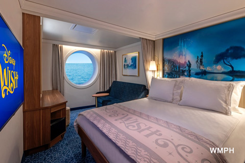 Disney Wish Cabin 2052 - Category 9B - Deluxe Oceanview Stateroom 2052 ...