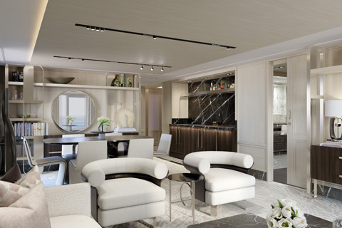 Seven Seas Grandeur Cabin 878 - Category MS - Master Suite 878 on ...